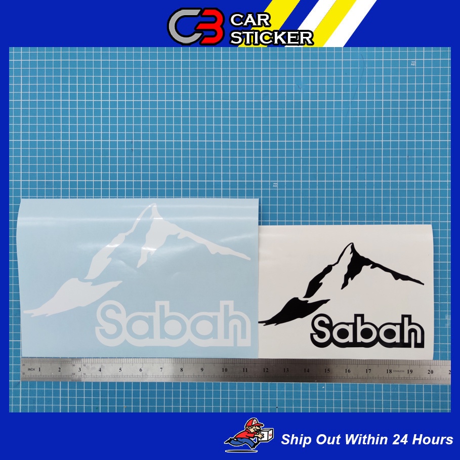 Mount Kinabalu Sabah Car Sticker / CS479 | Shopee Malaysia