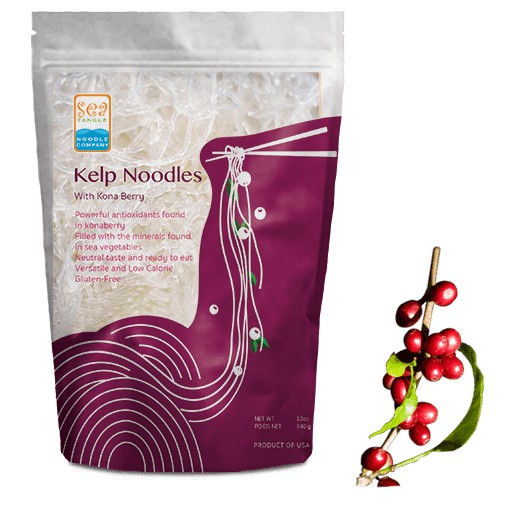Sea Tangle Noodle Company, Konaberry Kelp Noodles, 12 oz (340 g) Keto ... Sea Tangle Noodle Company, Konaberry Kelp Noodles, 12 oz (340 g) Keto ...
