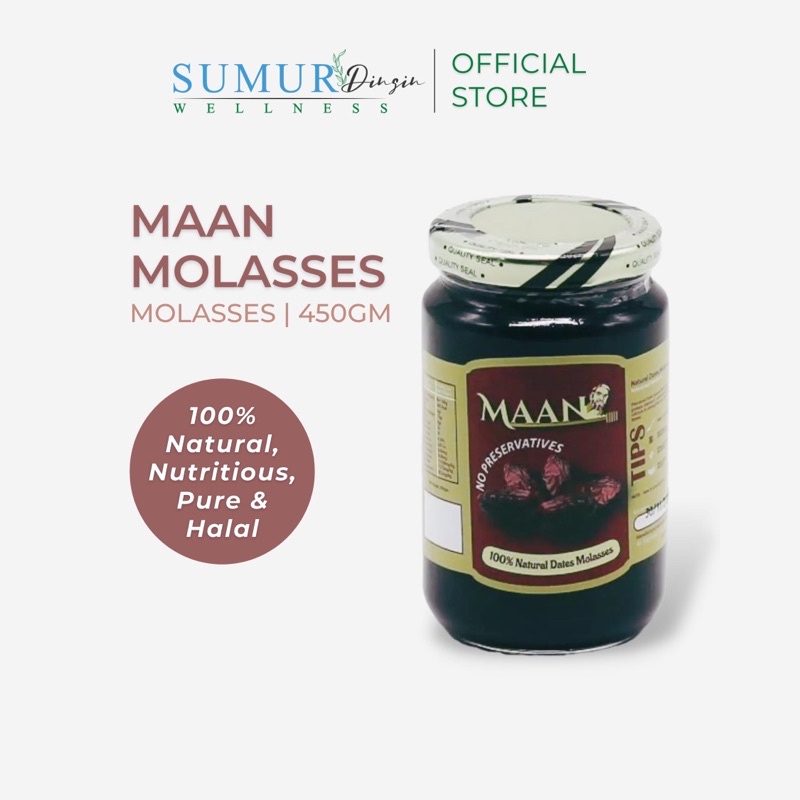 Maan Molasses Kurma Asli (Boleh dibuat Jem Roti / Jem Sihat) | Shopee ...
