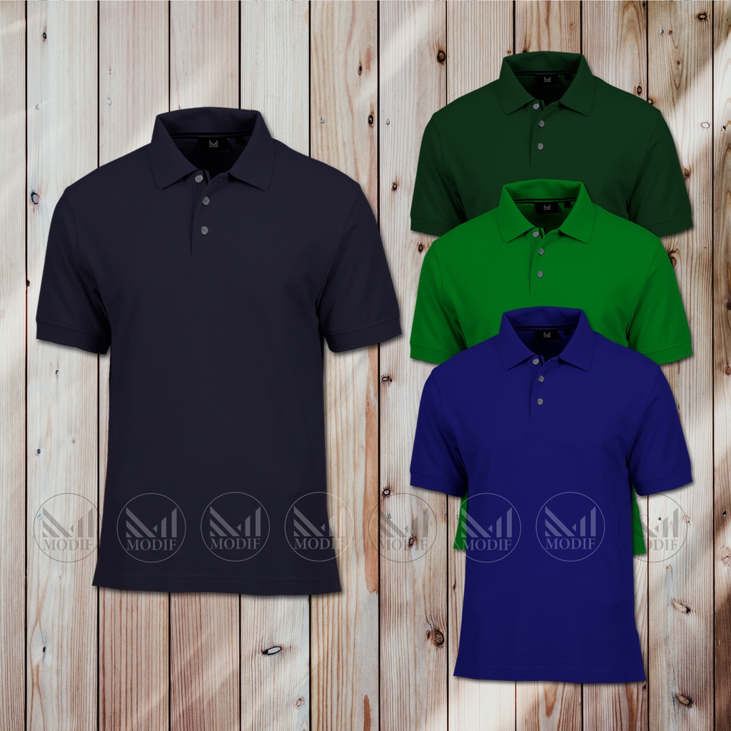 Solid Plain Polo T-shirt "100% Fabric Unisex Short Sleeve Plain Polo ...