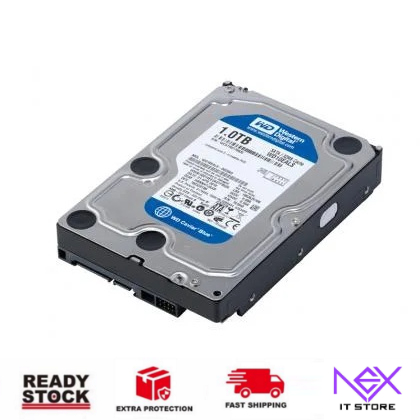 HDD 500GB 1TB 3.5" SATA HARD DISK DRIVE WESTERN DIGITAL (REFURBISHED ...