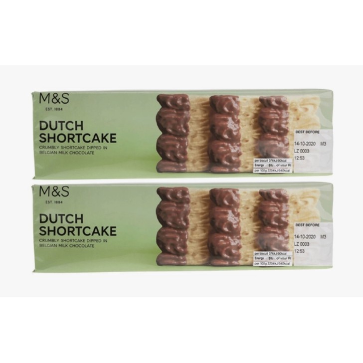 Mark Spencer Dutch Shortcake banded 2 packs ( M&S / Mark & Spencer ...