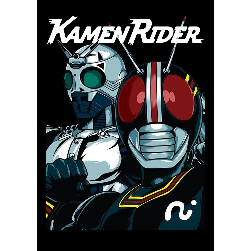 Kamen Masked Rider Black Kesatria Baja Hitam Japanese Cartoon Animated ...