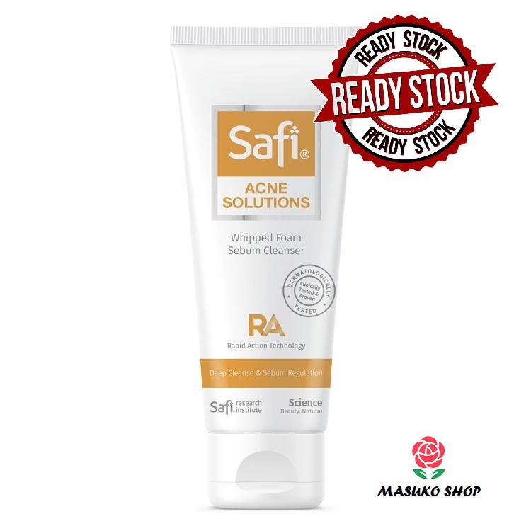 Safi Acne Solution Whipped Cleanser 100g | Shopee Malaysia