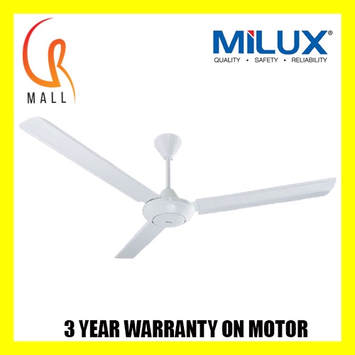 Milux MCF-6001 5 Speeds 60" 3 Blades Ceiling Fan | Shopee Malaysia