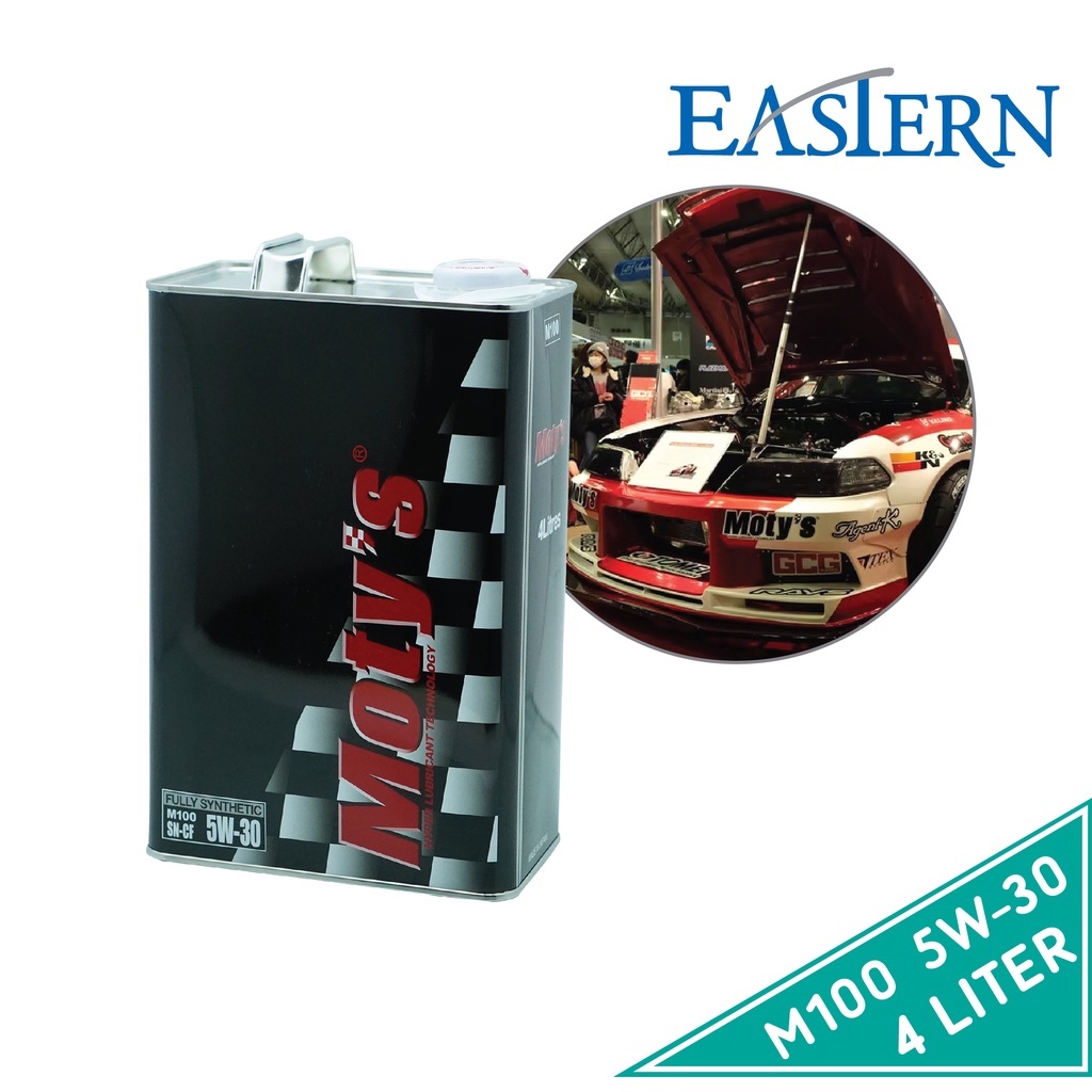 EASTERN Moty's M100 Engine Oil Motys Racing Motor Oil Fully Synthetic ...