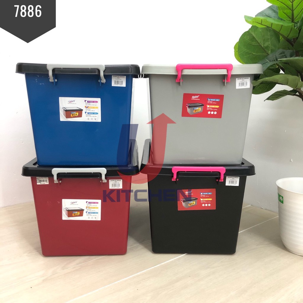 7886 Century Storage Box 38 Litres / Bekas Simpanan Barang -7886BC ...