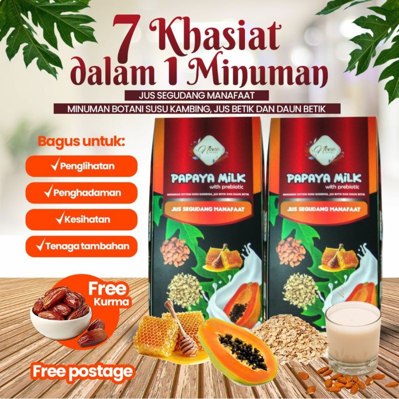 PAPAYA MILK By Nona Herbs Original HQ | Shopee Malaysia