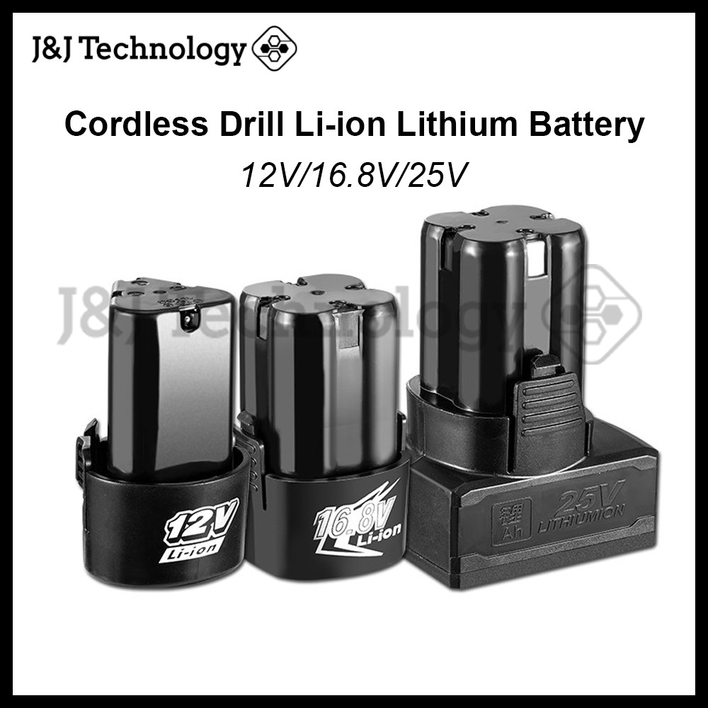 Jnj Technology Lomvum 12v 16 8v 25v Drill Battery Li Ion Lithium
