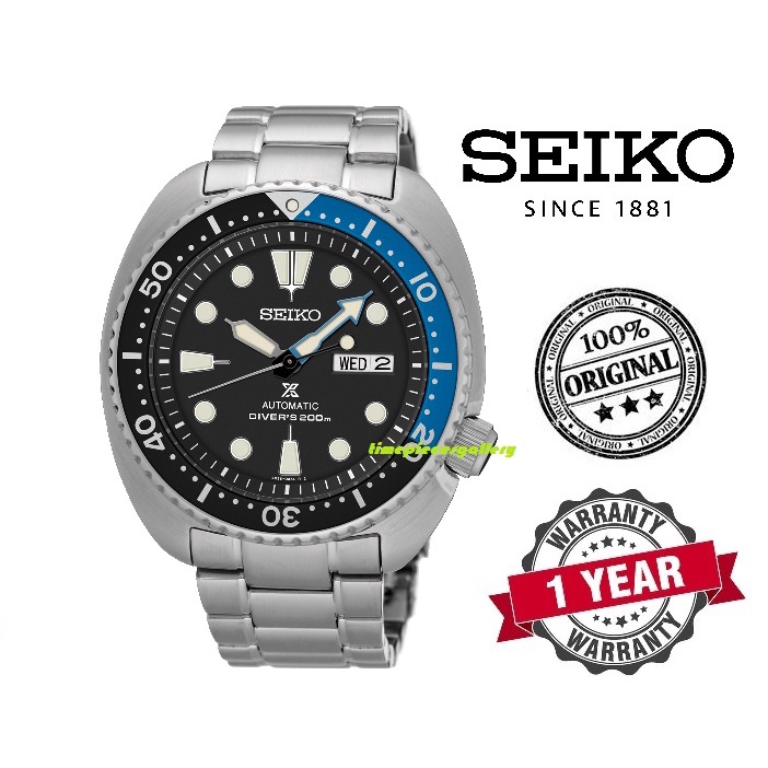 SEIKO PROSPEX Turtle Automatic 200m Diver Watch - SRP787K1 | Shopee Malaysia