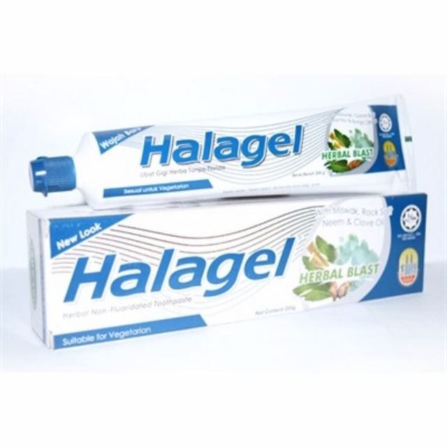 HALAGEL Toothpaste - Herbal Blast | Shopee Malaysia