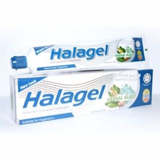 HALAGEL Toothpaste - Herbal Blast | Shopee Malaysia