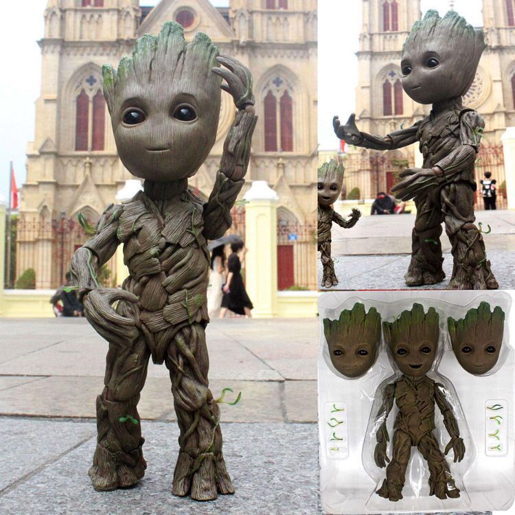 Marvel Groot in Guardians of The Galaxy Tree Man Avengers Life-Size 1:1 ...
