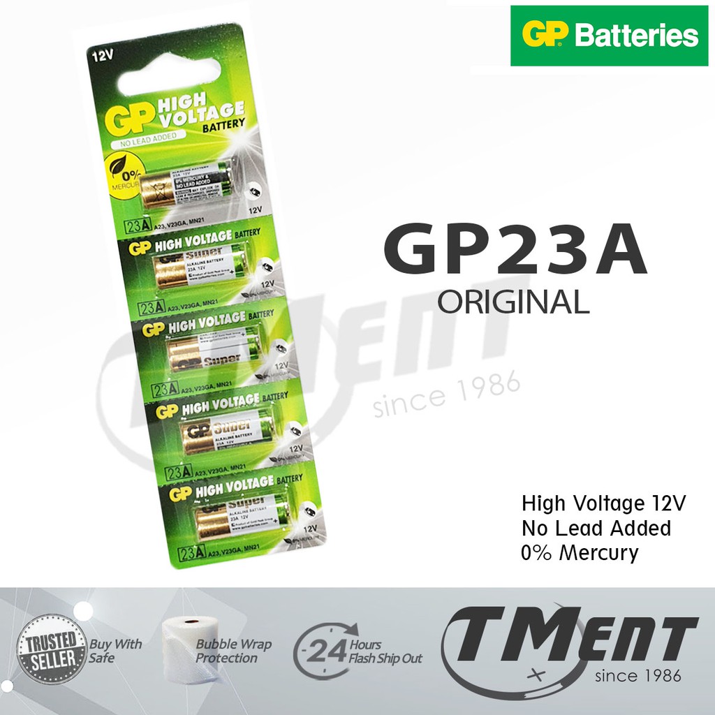 GP23A Genuine Super Alkaline Battery High Voltage 12V Car Remote ...