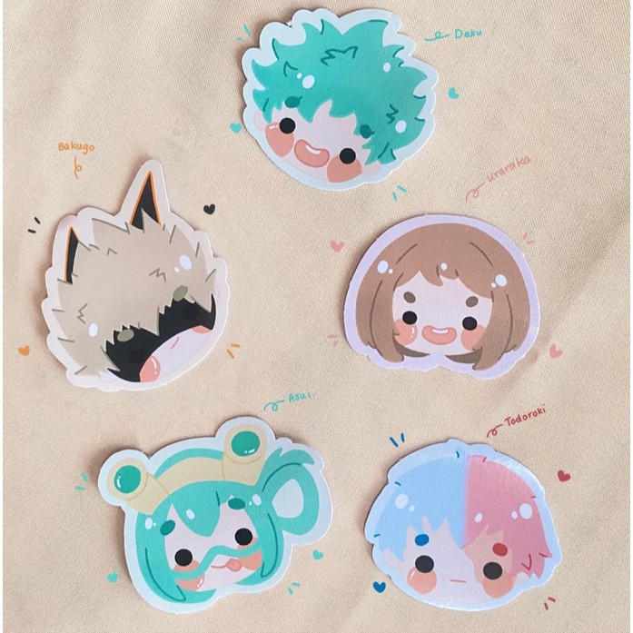 My Hero Academia Boku No Hero Academia Sticker Pack Anime Stickers ...