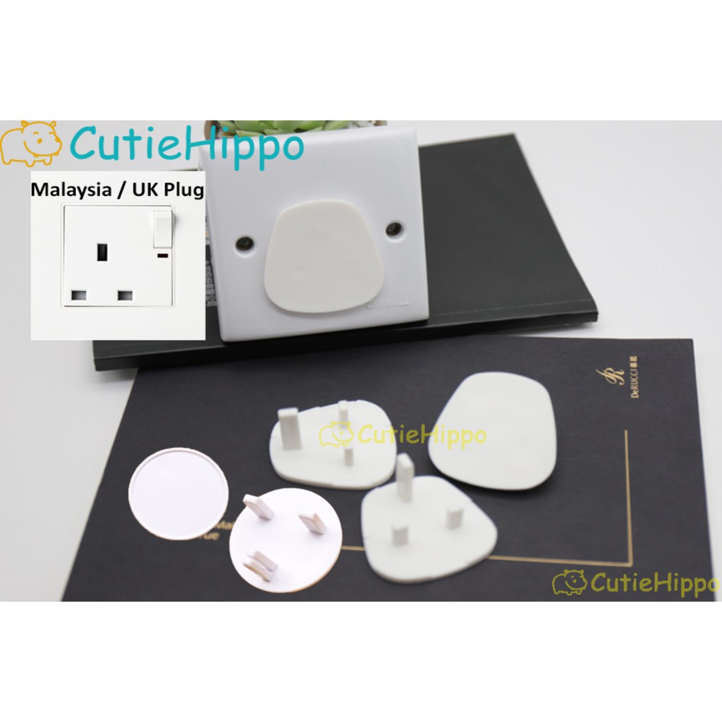 Socket Outlet Covers Baby proofing Safe Secure Electric Plug Protectors ...