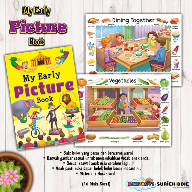 My Early Picture Book (Yellow) | Shopee Malaysia