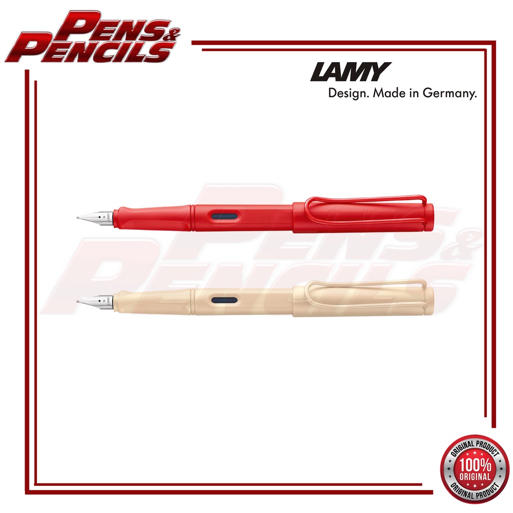 Lamy Safari Strawberry Cream 2022 Special Edition Fountain Pen Free T10 ...
