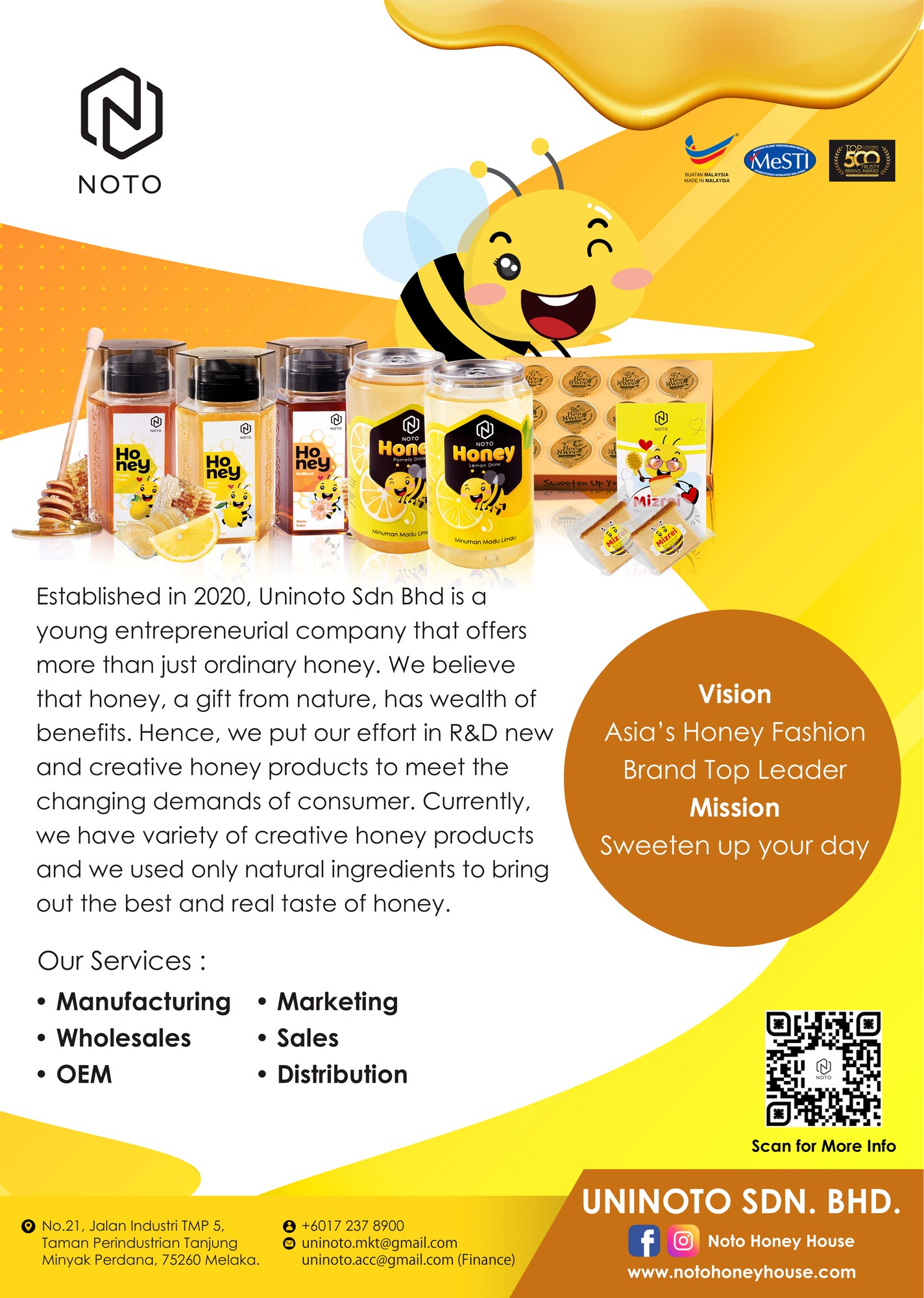 Noto Honey House, Online Shop | Shopee Malaysia