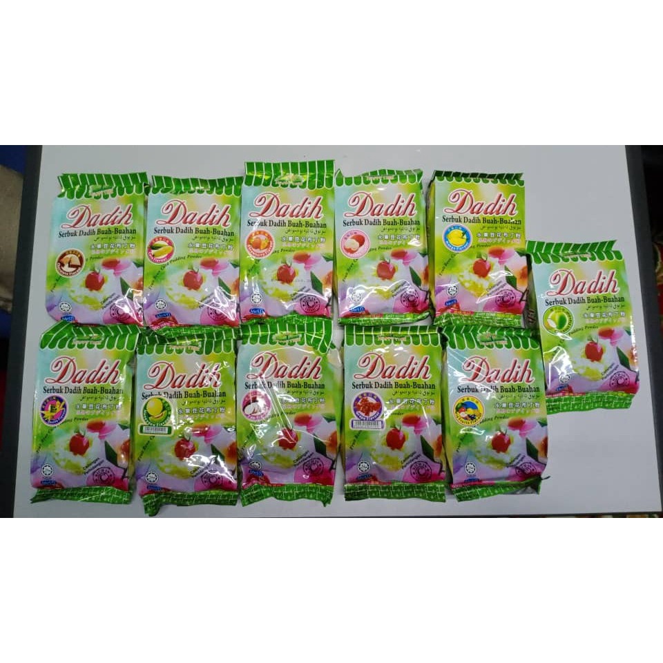 HAPPY TREE DADIH PUDDING ( yam, vanila,strawberry, mix fruit,mango ...