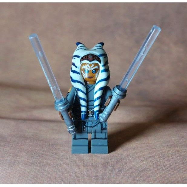 Star Wars The Mandalorian Ahsoka Tano Custom Minifigure Lego Compatible ...