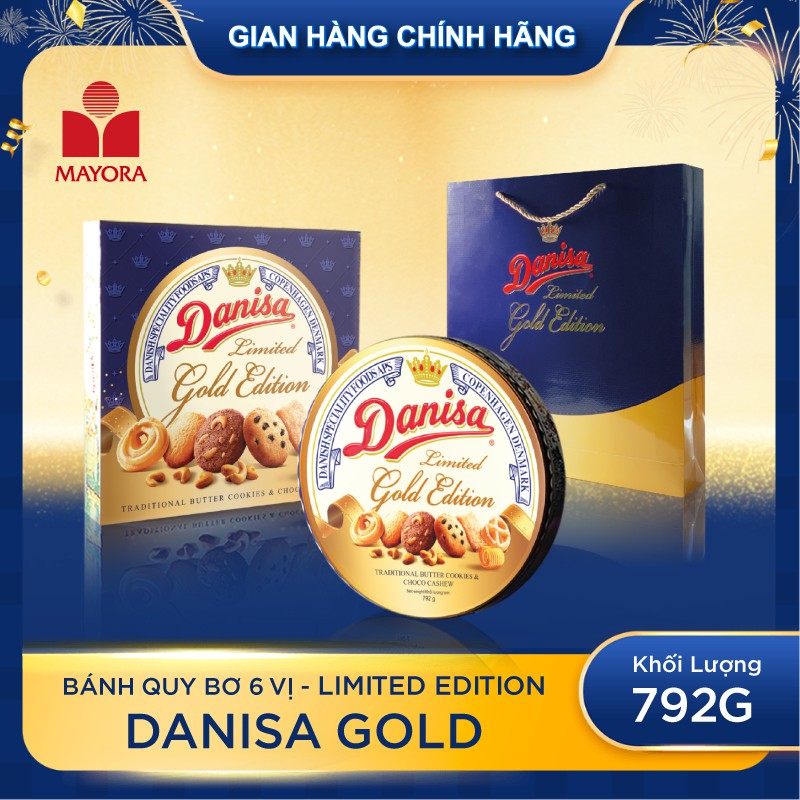 Danisa Limited Gold Edition 792g | Shopee Malaysia