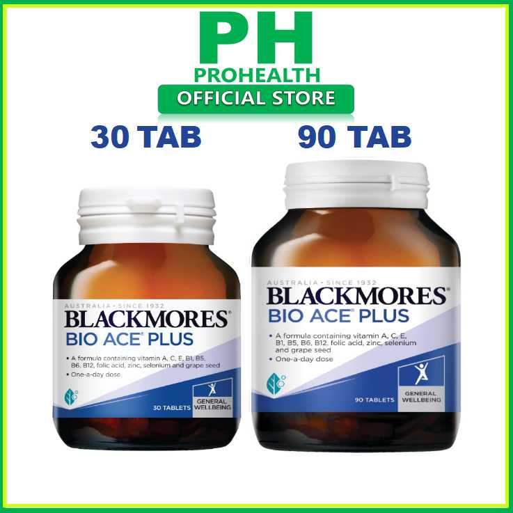 [EXP 2023] BLACKMORES BIO ACE PLUS (30's/90's) | Shopee Malaysia