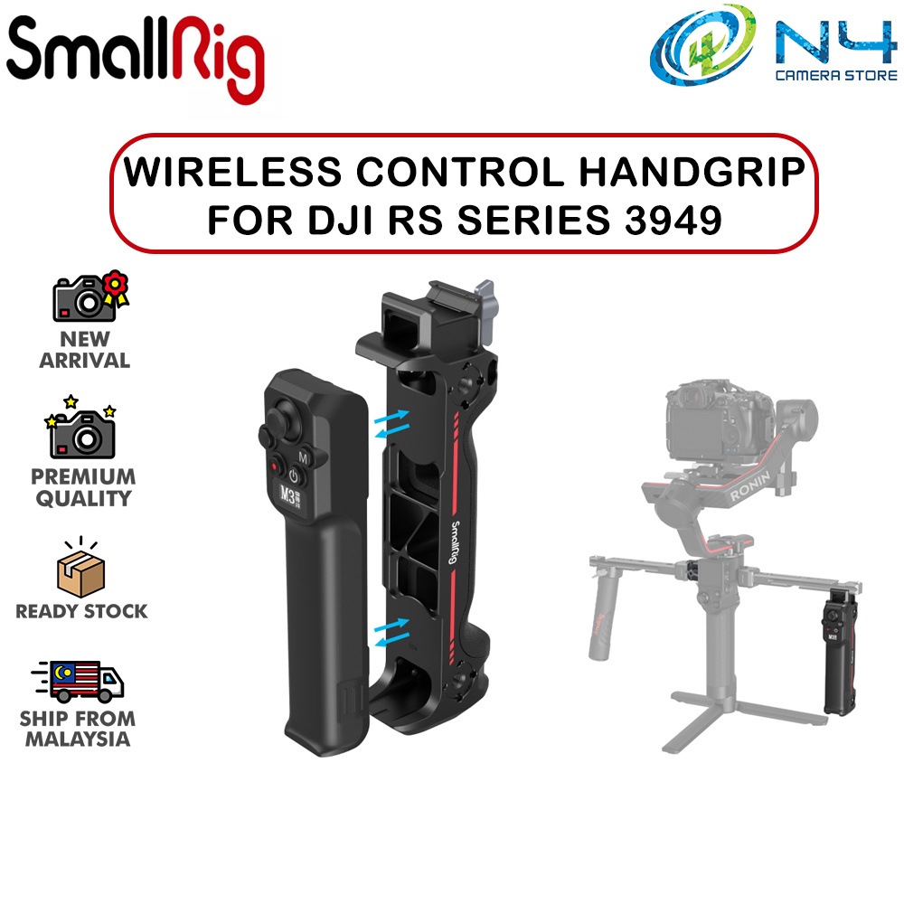 SmallRig Wireless Control Handgrip for DJI RS3 PRO RS2 Series 3949 | Shopee Malaysia