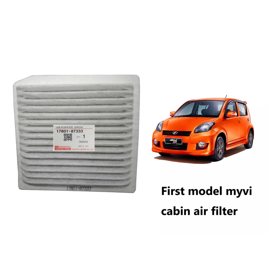 PERODUA MYVI CABIN AIR FILTER frist model | Shopee Malaysia
