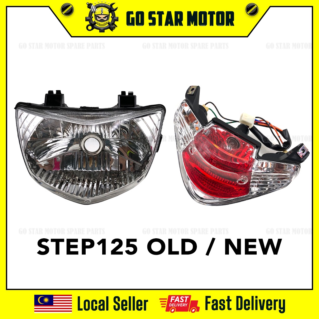 SUZUKI STEP STEP125 STEP NEW OLD HEAD LAMP TAIL LAMP LAMPU DEPAN ...
