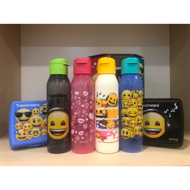 Tupperware Emoji Eco Bottle 500ml | Shopee Malaysia