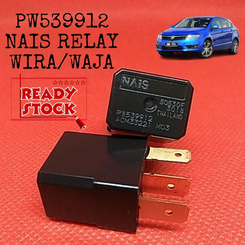 Original Proton Wira/Waja NAIS 4Pin Power Relay | Shopee Malaysia