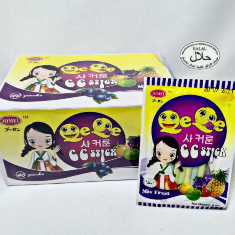 MALAYSIA Childhood Memory QeQe CC Stick Mix Fruits Flavor | Shopee Malaysia