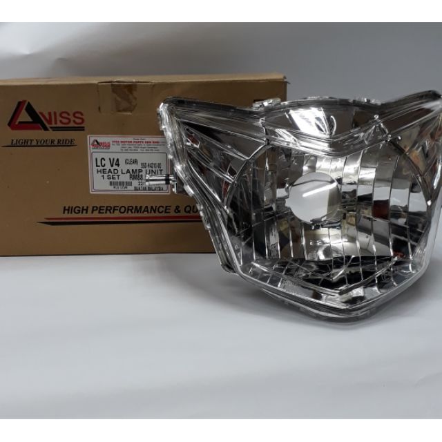 Yamaha LC135 V4, V5, V6 Head Lamp Lampu Depan Clear / Tinted | Shopee Malaysia