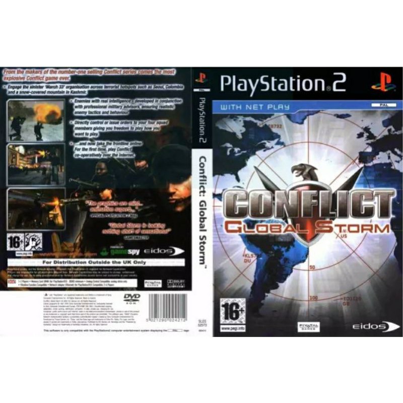 PS2 CD DVD GAMES (Conflict: Global Storm) | Shopee Malaysia