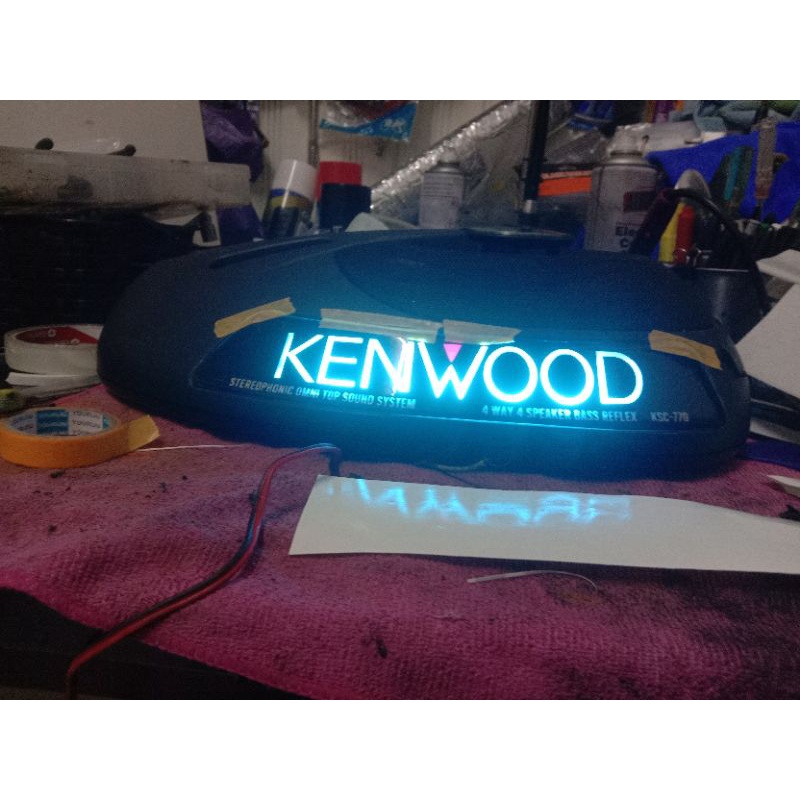 emblem kenwood ksc-770s Dan ksc-770hp utk speaker bantal berlampu ...