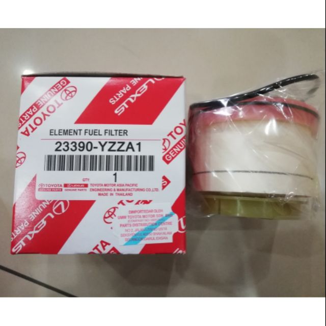 TOYOTA HILUX KUN25 DIESEL FUEL FILTER 23390-YZZA1 OE MADE IN THAILAND ...