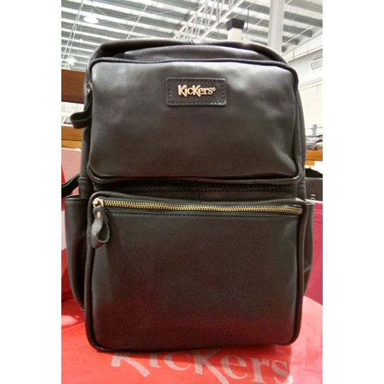 Original Kickers Leather Backpack ( KIC-S 87563 ) | Shopee Malaysia