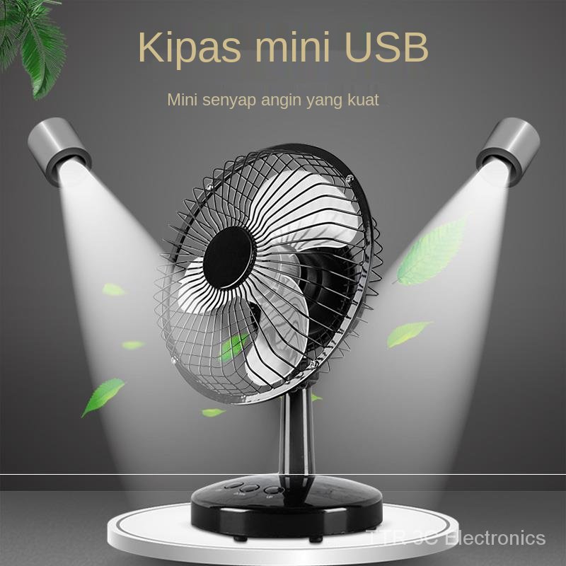 Mini Kipas Kecil USBMini Desktop Kipas Elektrik Kecil Bisu Pejabat ...