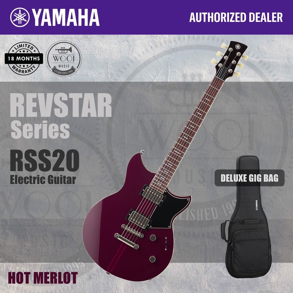 Yamaha REVSTAR Standard Series RSS20 Electric Guitar - Hot Merlot (RSS20HM) | Shopee Malaysia