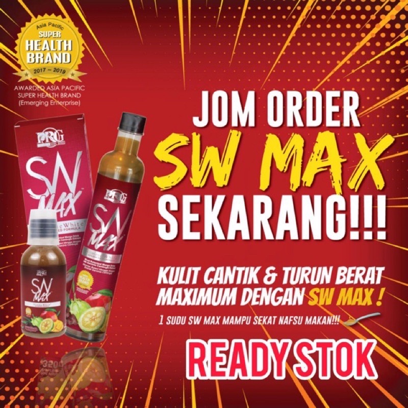 SW Max 100 % Original (JUS KURUS) | Shopee Malaysia