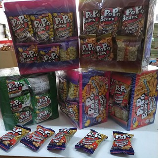popo beans kacang shandong 36/box ada 4 jenis pilihan(BBQ, bijan kari ...