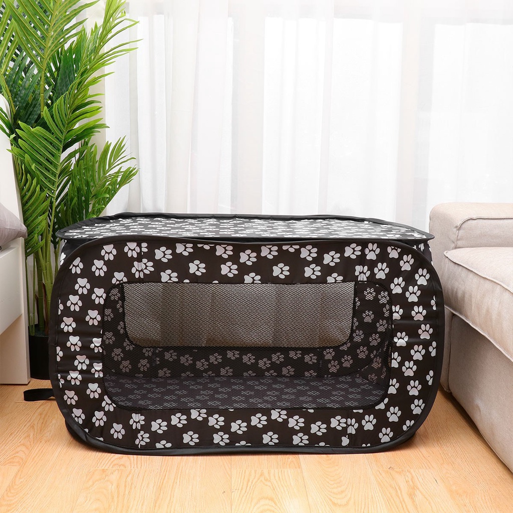 Portable Folding Rectangular Pet Tent Dog Cage Playpen, 54% OFF