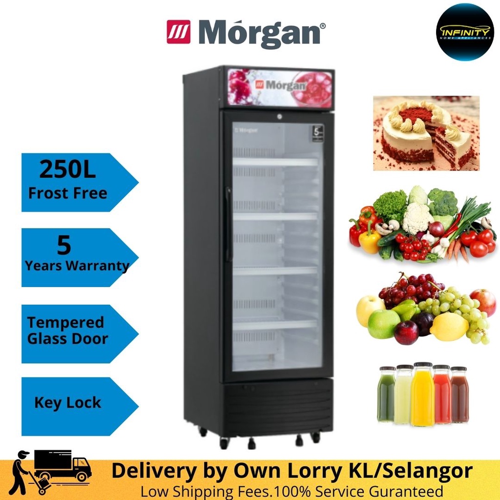 Chiller Morgan MCS 298 250L Showcase Display Chiller (Frost Free ) with ...