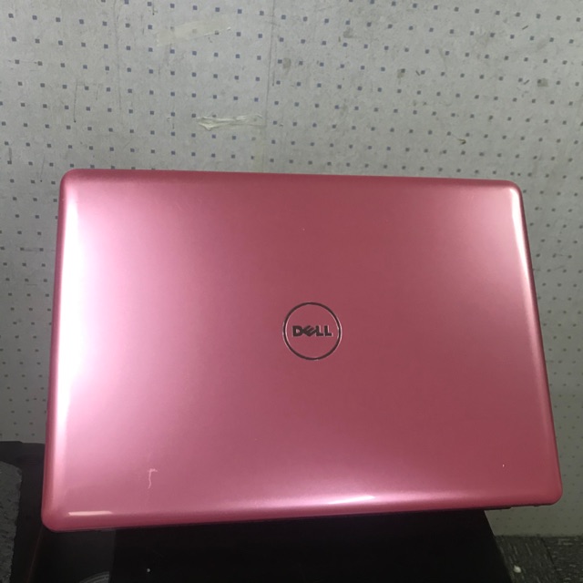 Dell Pink green white laptop like new ready to use ssd with camera wifi ...