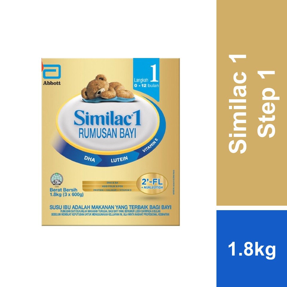 Similac 1 (2'-FL) 1.8kg BIB | Shopee Malaysia