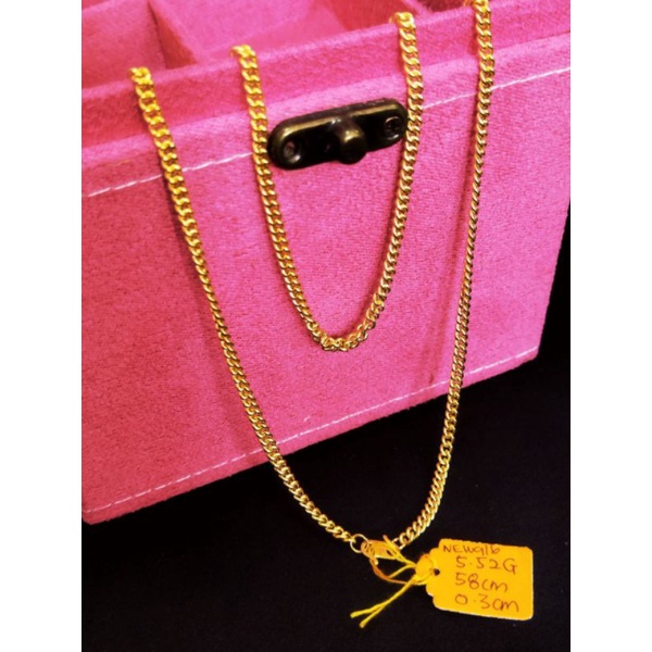 Rantai Leher Gajah emas916 | Shopee Malaysia