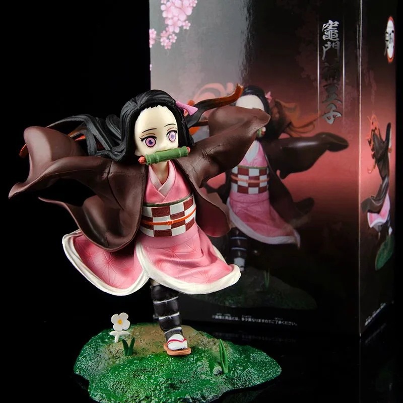 Demon Slayer GK Run Kamado Nezuko Demon Slayer Scene Boxed Figure | BeeCost