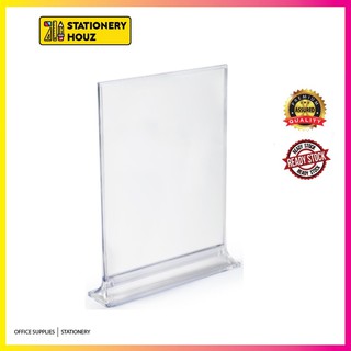 Quality Acrylic Display Stand (B5, A4, A5) T-Stand L-Shape | Portrait ...