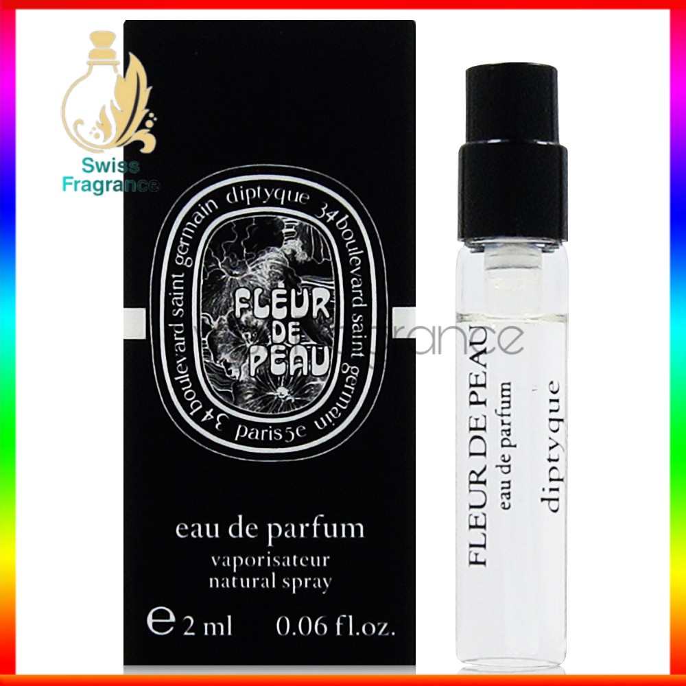 Diptyque 100% Original Perfume EDP 2ml Fleur De Peau Do Son Lombre Dans ...